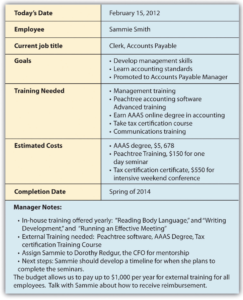Employee Development Plans with Examples & Templates